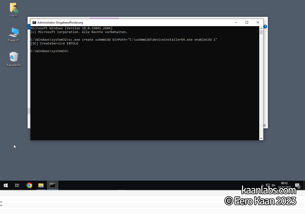 Create persistent virtual displays in Windows with usbmmidd - kaanlabs